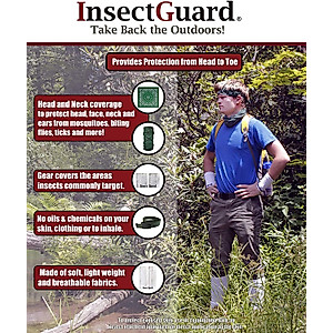 $averPak BodyForge - InsectGuard Permethrin Treated Mosquitoes, Flies, Ticks & More Insect Repellent Bandanna Face Mask Headband (Digital Camo)