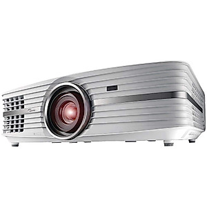 Optoma UHD60 True 4K UHD Projector, Bright 3000 Lumens, Entertainment and Movies, Rec.2020 with DCI-P3 for Wide Color Gamut, HDMI 2.0 and HDR10, WHITE