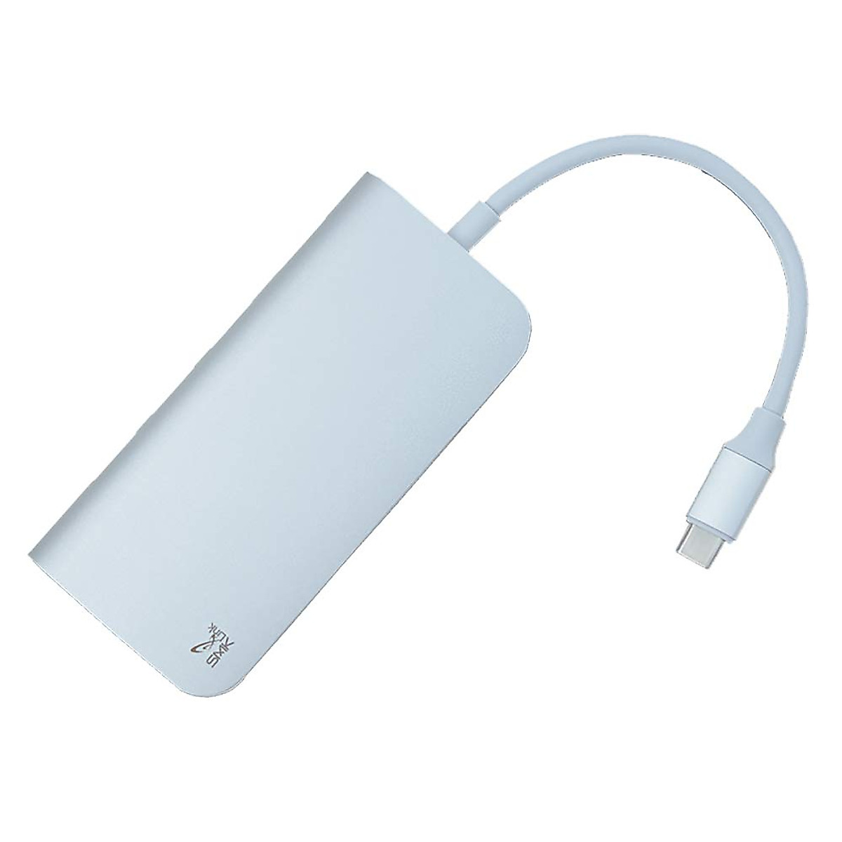 SMK-Link Electronics USB-C Multi-Port Hub, 6 Ports, White