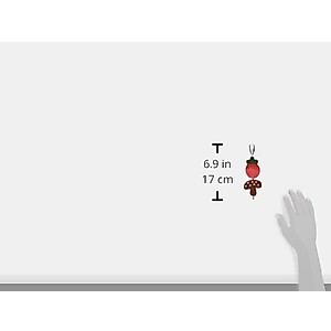Living World Nibblers, Wood Chews, Strawberry and Mushroom on a Stick