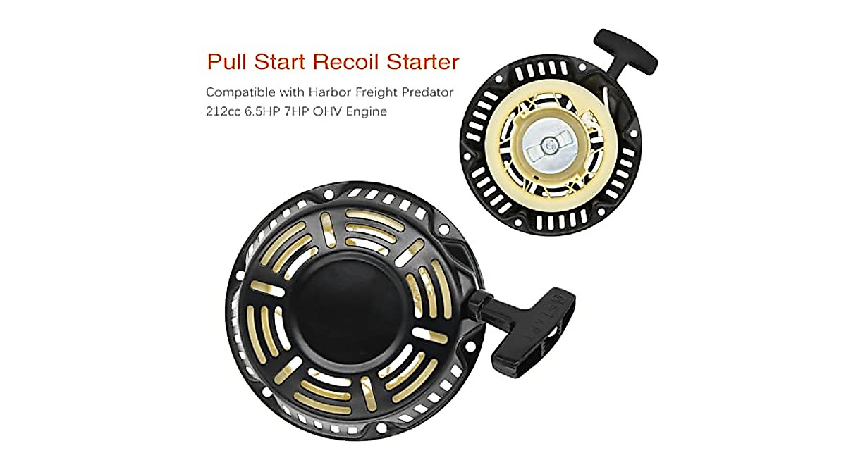 Pull Start Recoil Starter for Predator 212cc & Honda Engines