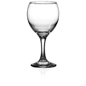Classic Crystal Clear Stemmed Red Wine Glass, 12 Ounce - Set of 4