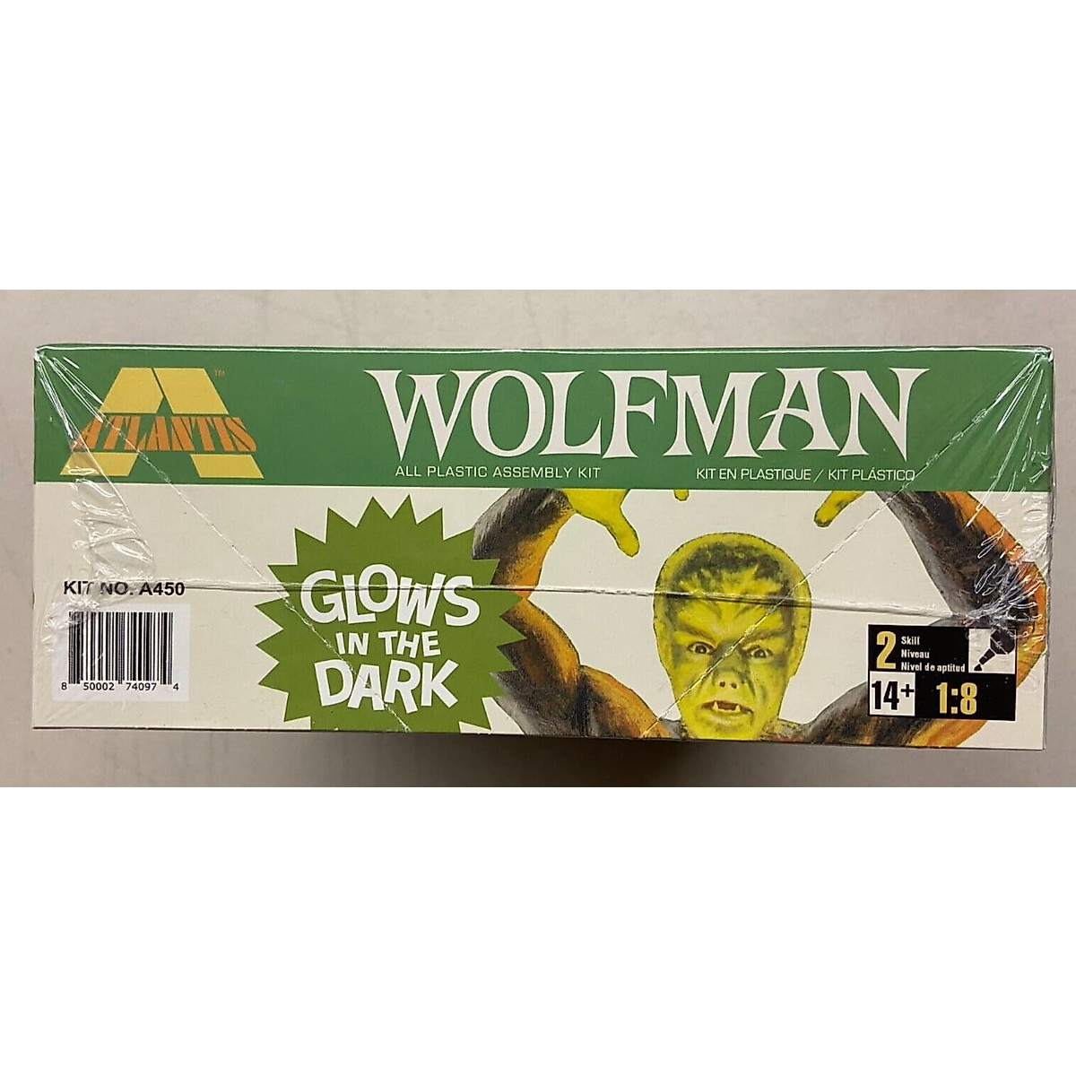 ATLANTIS TOY & HOBBY INC. Lon Chaney Jr. The Wolfman Glow Limited Edition AANA450 Plastic Models Other Misc