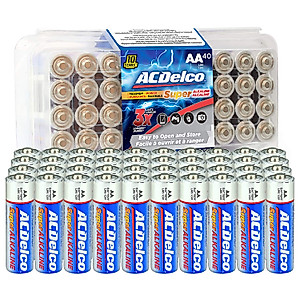ACDelco 100-Count AAA and AA Batteries | Maximum Power Super Alkaline