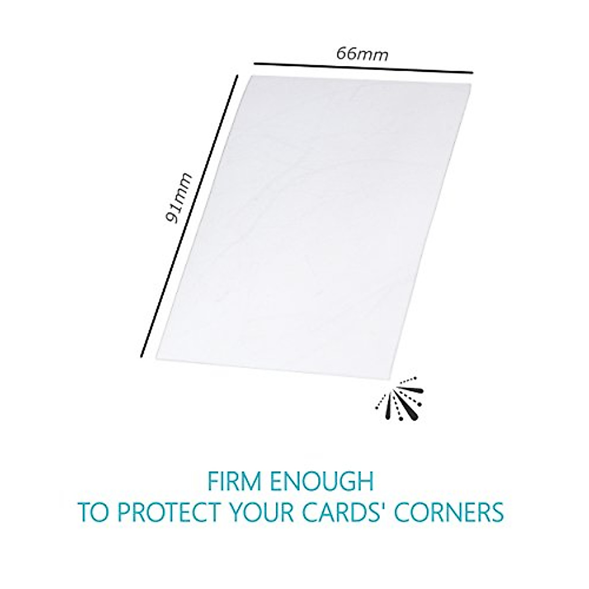 TitanShield Premium Clear Card Sleeves for Standard Sized Board Games and Trading Card 2.5" x 3.5" (150 Sleeves)