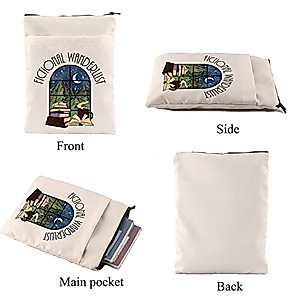 CHOORO Fictional Wanderlust Book Protector Book Lover Gift Bookish Book Sleeve Librarian Gift (Fictional- Wanderlust)