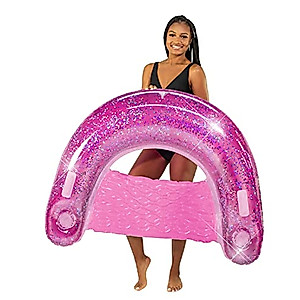 Poolcandy Orchid Glitter Sun Chair Jumbo 48"