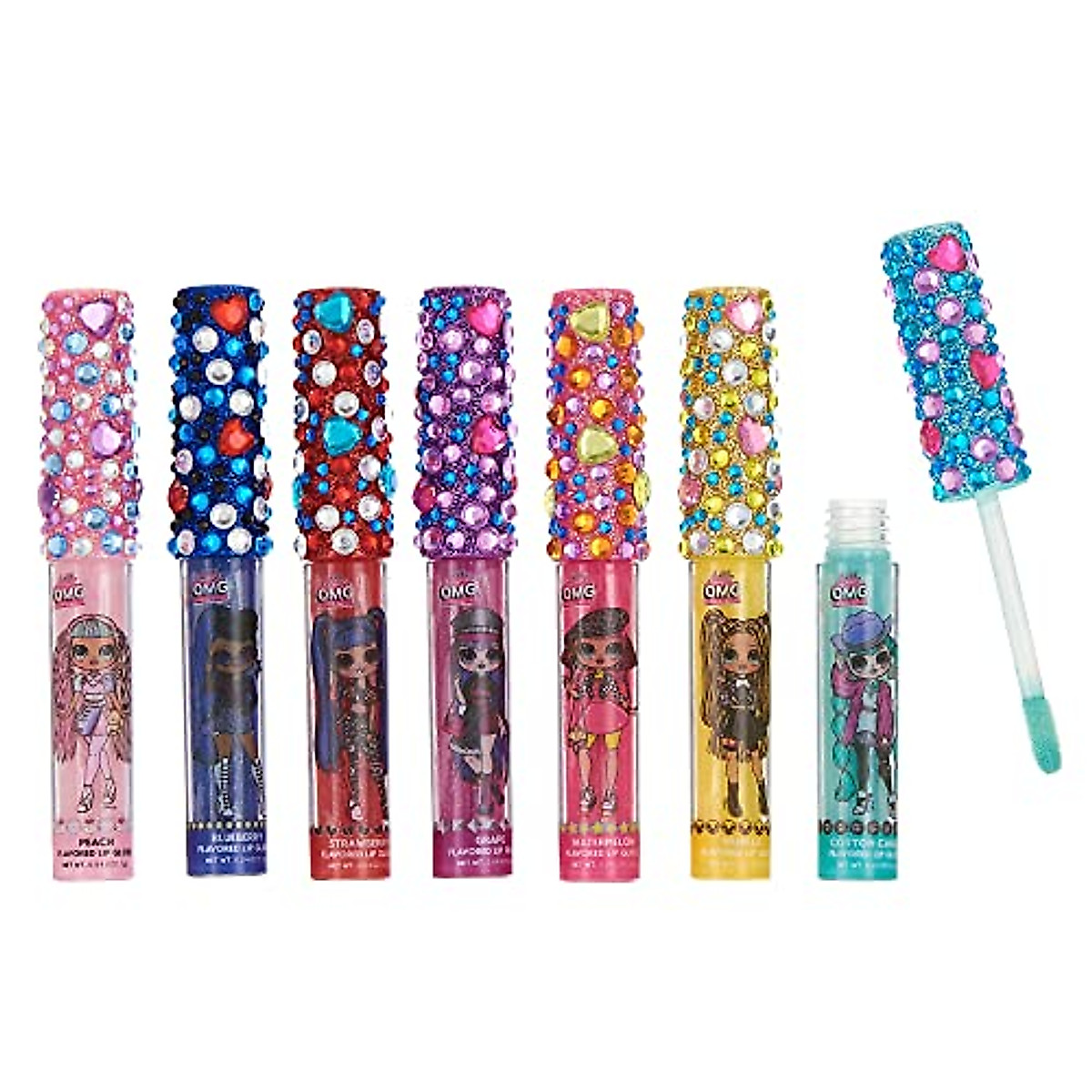 L.O.L. Surprise ! OMG 6 PC Bling Lip Gloss