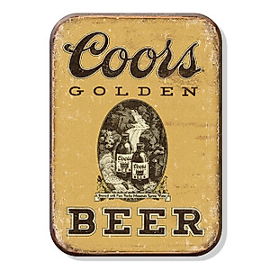 Desperate Enterprises Coors Golden Vintage Beer Refrigerator Magnet - Funny Magnets for Office, Home & School - Made in The USA