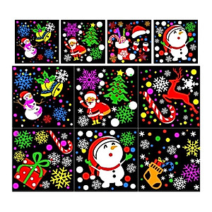 Lovedfgh Christmas Snowflake Lights 16 Patterns Christmas LED Snowflake Projector Light, Projection Outdoor Light Home Garden Party Decor Party Garden Decorations 11.1