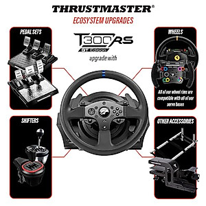 THRUSTMASTER T300 RS - Gran Turismo Edition Racing Wheel with pedals (Compatible with PS5,PS4,PC)
