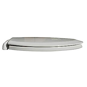 Plumbing Technologies, LLC 3F1E3SSC-00 Toilet Seat, Elongated, White