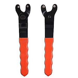 KSEIBI 689048 Universal Adjustable Pin Angle Grinder Wrench for Flange Grinder Tool Machine from 4 Inch - 9 Inch Spanner