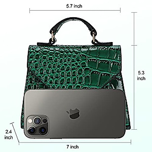 Women’s Trendy Mini Designer Crossbody Bags, Top Handle Clutch Handbag, Cute Shoulder Purse