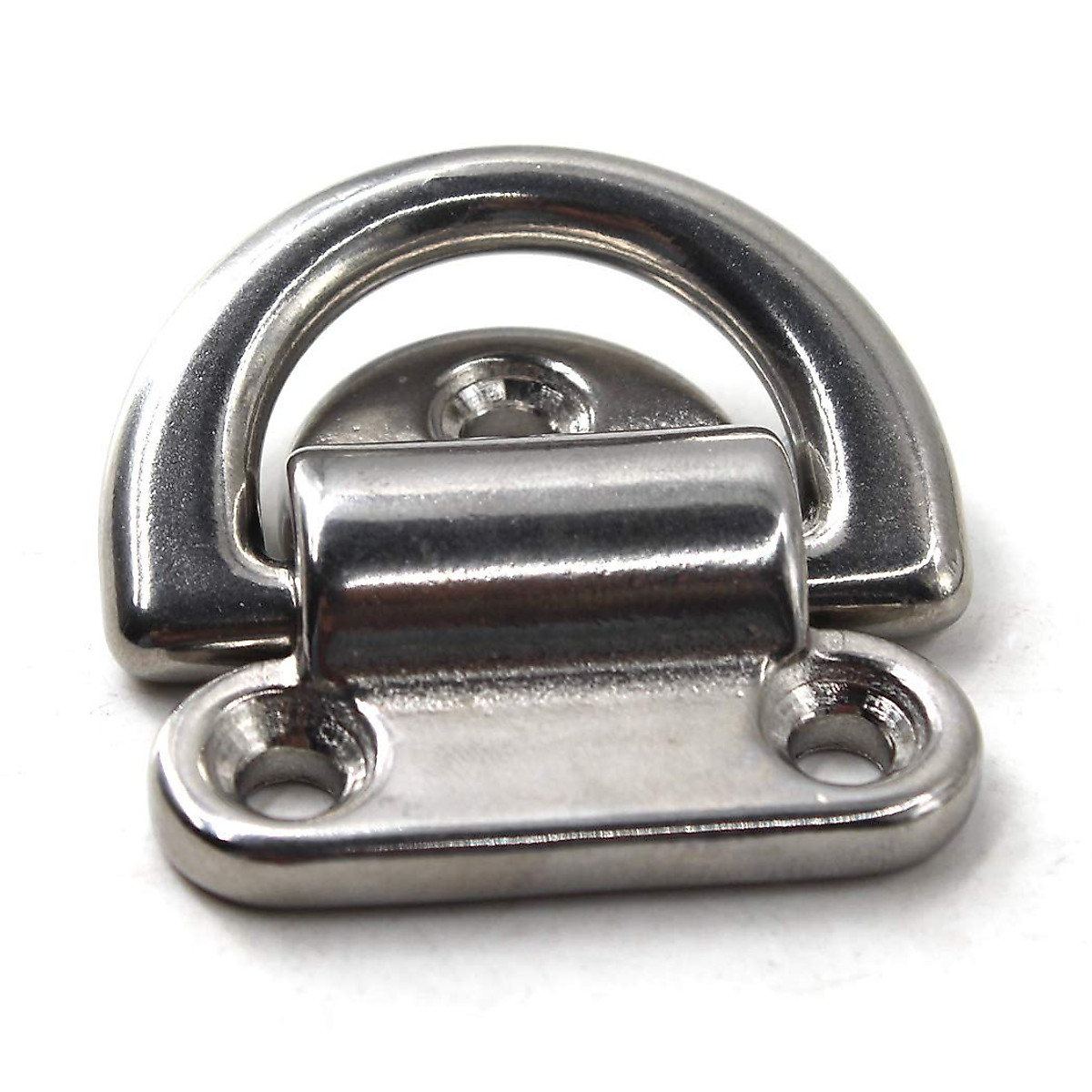 AVRYN Eyebolt Screws,Lifting Ring Eye Bolts,Folding Pad Eye 316 Stainless Steel Lashing Ring Heavy Duty D Ring Tie Down Anchor (Color : 10mm)