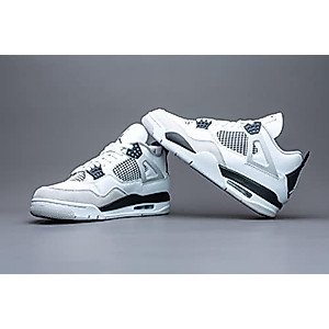 Jordan Mens Air 4 Retro DH6927 111 Military Black - Size 10