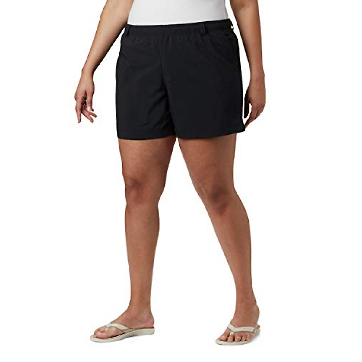 Columbia Women's Backcast Water Short, Black, 3xx5