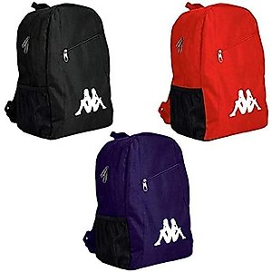 Kappa Velia Backpack, Genderless, Black, One Size