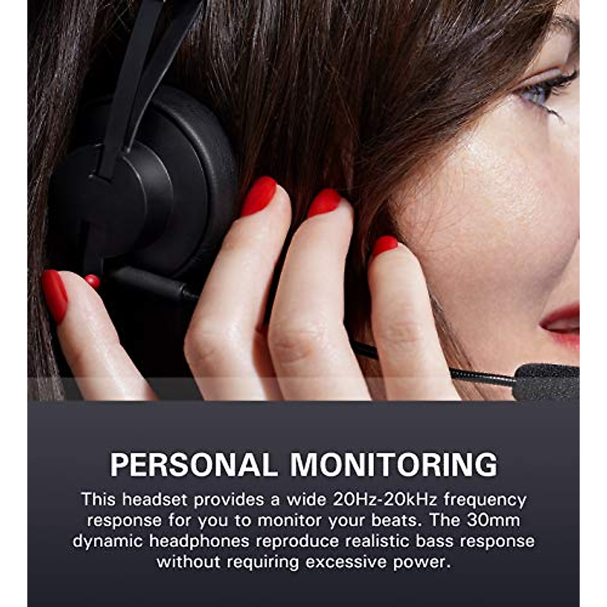 Teenage Engineering M-1 on-Ear Headset for OP-Z Synthesizer and Daisy Chain Headphones