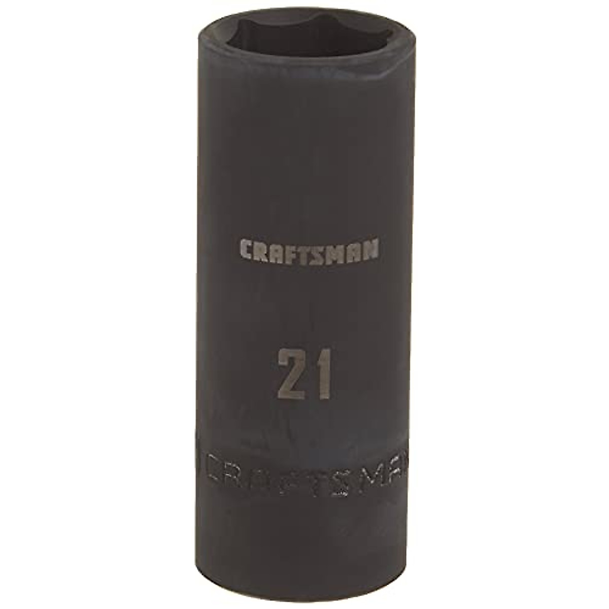 CRAFTSMAN Deep Impact Socket, Metric, 1/2-Inch Drive, 21mm (CMMT16081)
