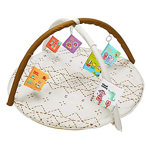 6 Soft Cloth Book Touch and Feel Baby Books Toys 0-24 Months， Crinkle Baby's First Fabric Book Activate Visual & Brain for Newborn, Toddler and Infant Early Education Cognition Busy Book