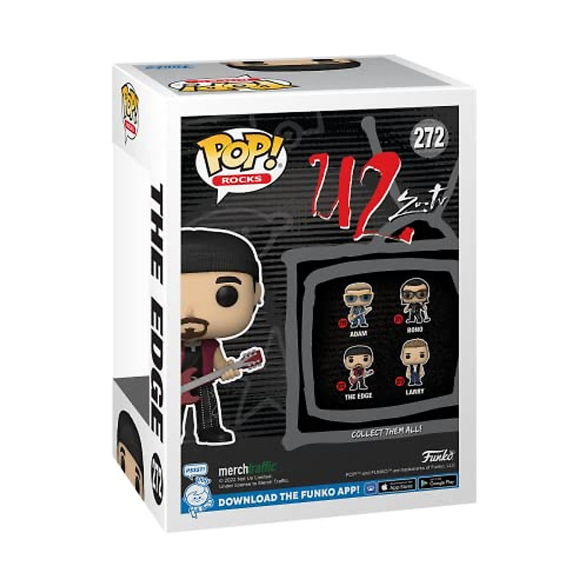Funko Pop! Rocks: U2, ZooTV - Edge