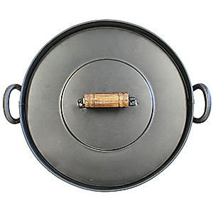 Pilgrim Home and Hearth 19504 Air Insulated Ash Bucket, 14.75″D x 12.25″W x 13″H, 7 lbs, Black