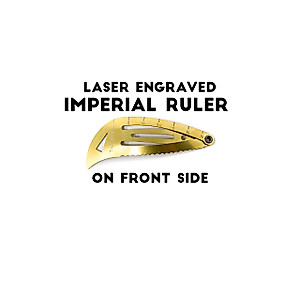 4 Pack - Light Tan Tactical Hair Clips, Multitool Snap Barrettes - Multi-Functional Keychain Metal Multi Tool - Box Cutter, Serrated Edge, Raptor Claw - Anti-scratch Surface