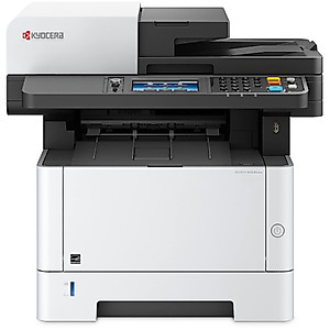 Kyocera 1102S52US0 Model M2640idw Monochrome Multifunctional Laser Printer (Print, Copy, Color Scan and Fax), 52 PPM B&W, Print Resolution 600 x 600 DPI Up To Fine 1200 DPI, Wireless (HyPAS capable)