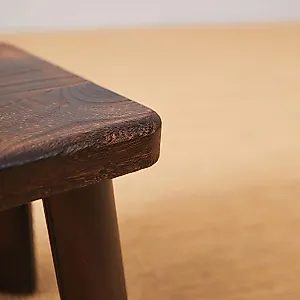 GZQWDC Wooden Foot Stool,Kids Wooden Bench,Wood Stool,Small Wood Bench,Wooden Steps,Kitchen Step Stool,Wood Plant Stand (14.2"x10.2"x7.1")