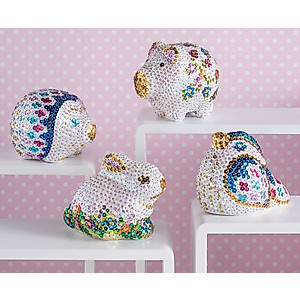 Sequin Art 3D, Teddy Bear, Sparkling Arts and Crafts 3D Kit