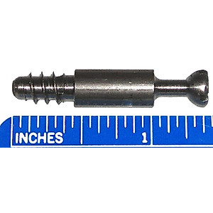 24.5mm (35.5mm Overall) Dowel Pin Bolt for Cam Lock Disc Furniture Connectors for 5mm Hole