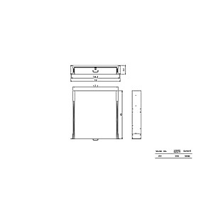 RAISING ELECTRONICS Drawer Server Cabinet Case 19 Inch Locking Rack Mount DJ Lockable Deep Drawer with Key (3U)