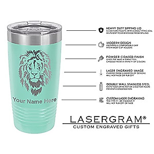 LaserGram 20oz Vacuum Insulated Tumbler Mug, World's Greatest Niece, Personalized Engraving Included (Teal)