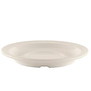 G.E.T. Enterprises DC-200-W White 5.75" Saucer for DC-100 & DC-101 (Pack of 12)