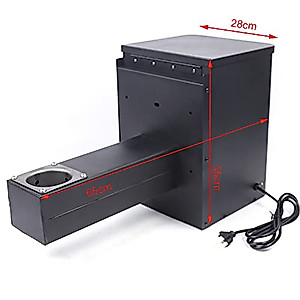 RustyVioum Digital Temperature Controller, Universal Digital Temperature Control Panel Kit, Electric Wood Pellet Smoker Grill Part for Grill, Smoke, Bake, Roast, Braise