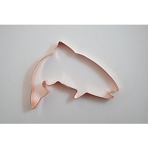 Jumping Trout Copper Cookie Cutter