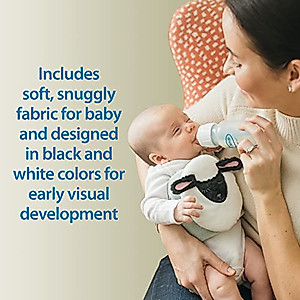 Dr. Brown’s Infant Gripebelt for Colic Relief, Heated Tummy Wrap, Baby Swaddling Belt for Gas Relief, Natural Relief for Upset Stomach in Babies and Toddlers, Lamb, 0-3m