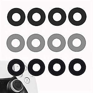 Geekria Precision Rings, Aim Assist Motion Controller Suitable Compatible with PlayStation 5, PS5, Xbox One/Series X, Switch Pro, Control (12 Rings)