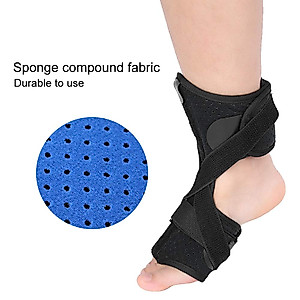 ZJchao Ankle Brace, Adjustable Support Ankle Brace Support Stabilizer for Basketball, Soccer, Volleyball, Football & Baseball Running, Injury Recovery, Sprains, Breathable Ankle Wrap for Men, Women
