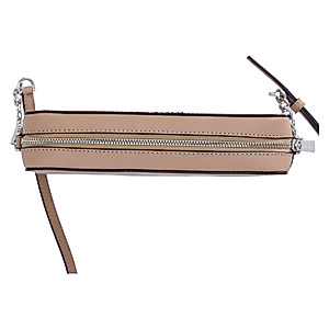 Michael Kors Jet Set Travel Large East/West Saffiano Leather Crossbody (Camel)