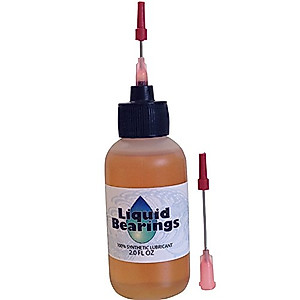Liquid Bearings 100%-Synthetic Oil for All Fans, and Other Items Around The House, Never evaporates or Becomes Gummy, gets sluggish Fans Turning Easily (and Quietly!) Again! (2 oz.)