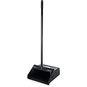 Carlisle FoodService Products 36141003 Duo-Pan Upright Lobby Pan, 30" Handle, Black (Pack of 6)