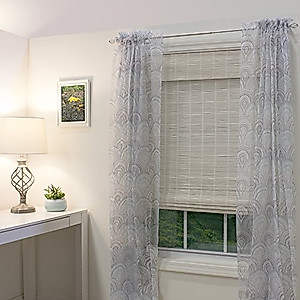 Radiance Lewis Hyman Bamboo Shades, White, 31" W x 64" L (2215330E)