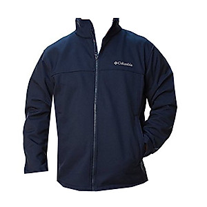 Columbia Men Omni-Shield Mt. Village Softshell Jacket (S, Navy)