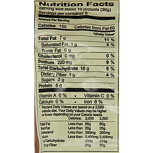 Good Health Peanut Butter Pretzels, Salted, 5.5 Ounce Bags (Pack of 12)