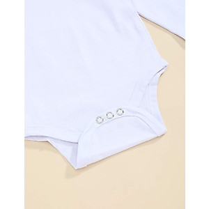 Xuuly Baby Boy Easter Outfit Cute Gentle Romper Top Overall Pant Sets My First Easter Baby Boy Outfit