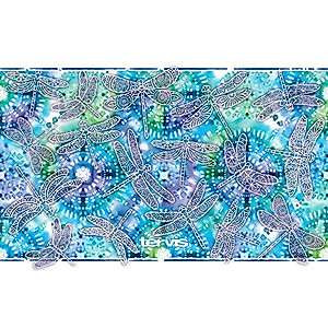 Tervis Tie Dye Dragonfly Triple Walled Insulated Tumbler Travel Cup Keeps Drinks Cold & Hot, 20oz, Stainless Steel