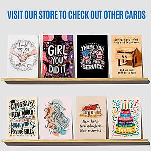 Congratulations Card for Women - Proud of You Card for Her - Graduation Card for Her 2024 - Encouragement Card - Promotion Card for Girls - Well Done Cards - Girl Greeting Card