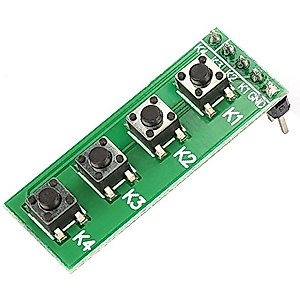 Switch Board DIY Key Universal 4 Key Push Button Switch Module Keyboard Board